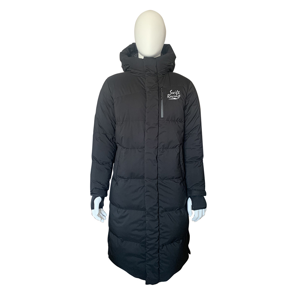 Puffer coat - Swift Racing - black